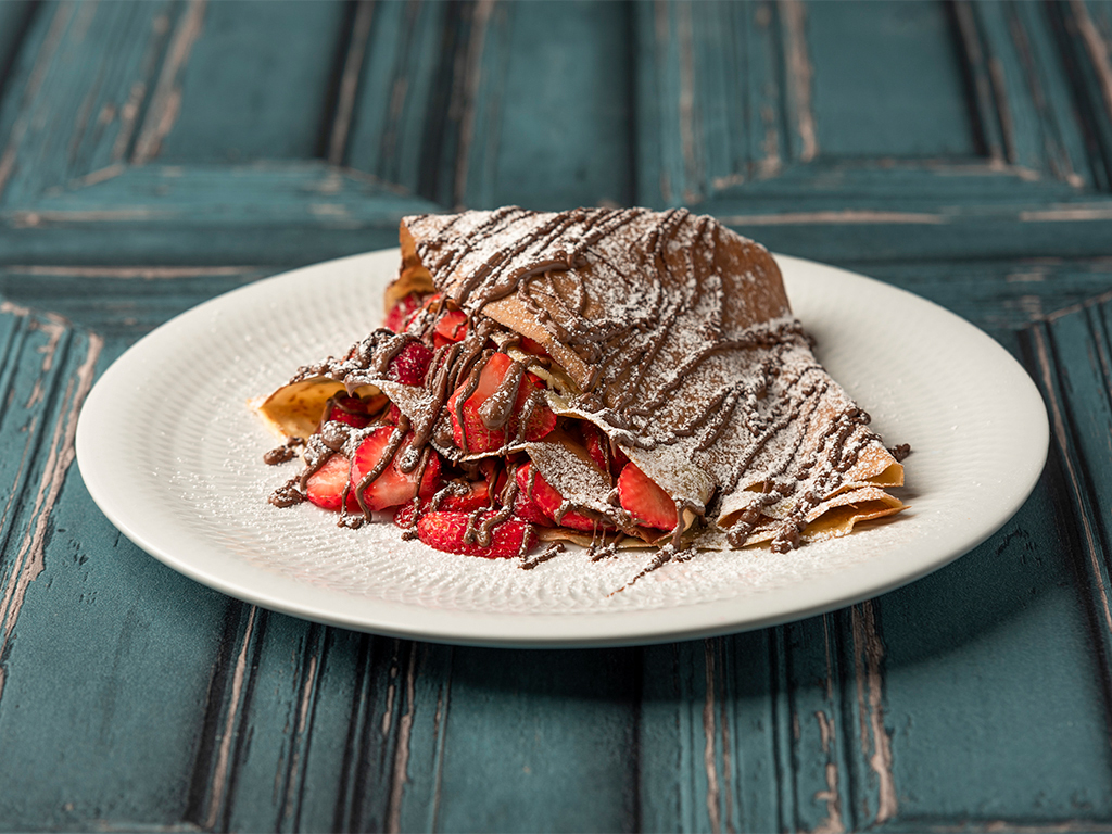 Crepe Nutella Morango - O Gato Comeu-te a Língua - Creparia ...